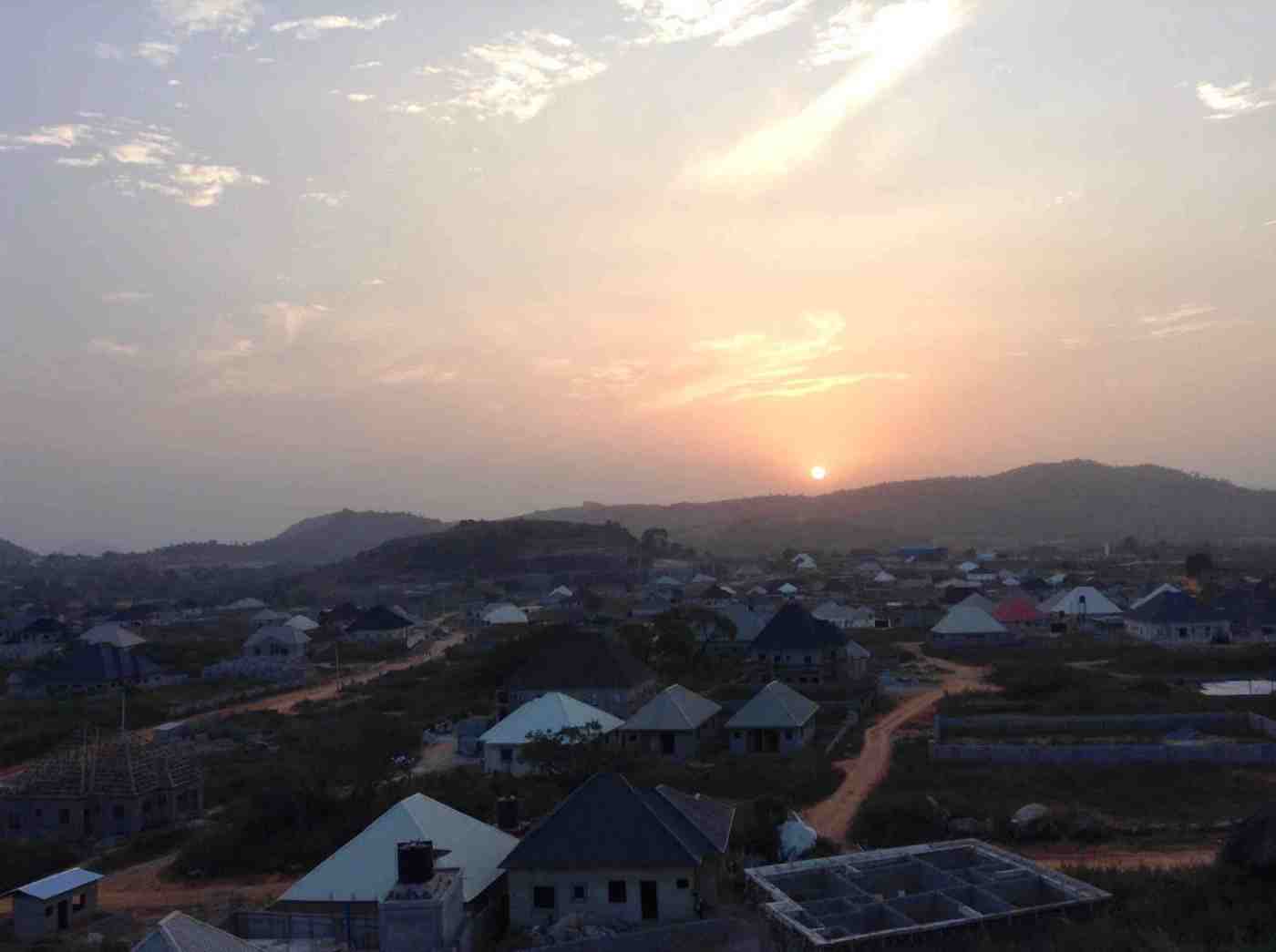 Sunset over Ushafa Village, Abuja, Nigeria. #JujuFilms | Juju Films